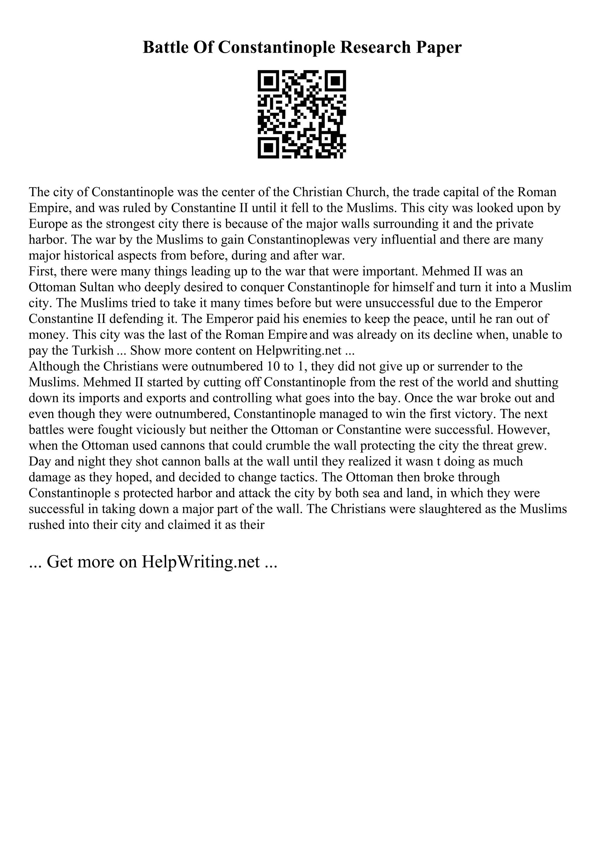 Ib English Paper 1 Sample Essay | PDF