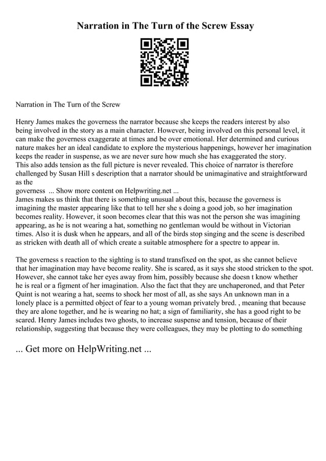 Ib English Paper 1 Sample Essay | PDF