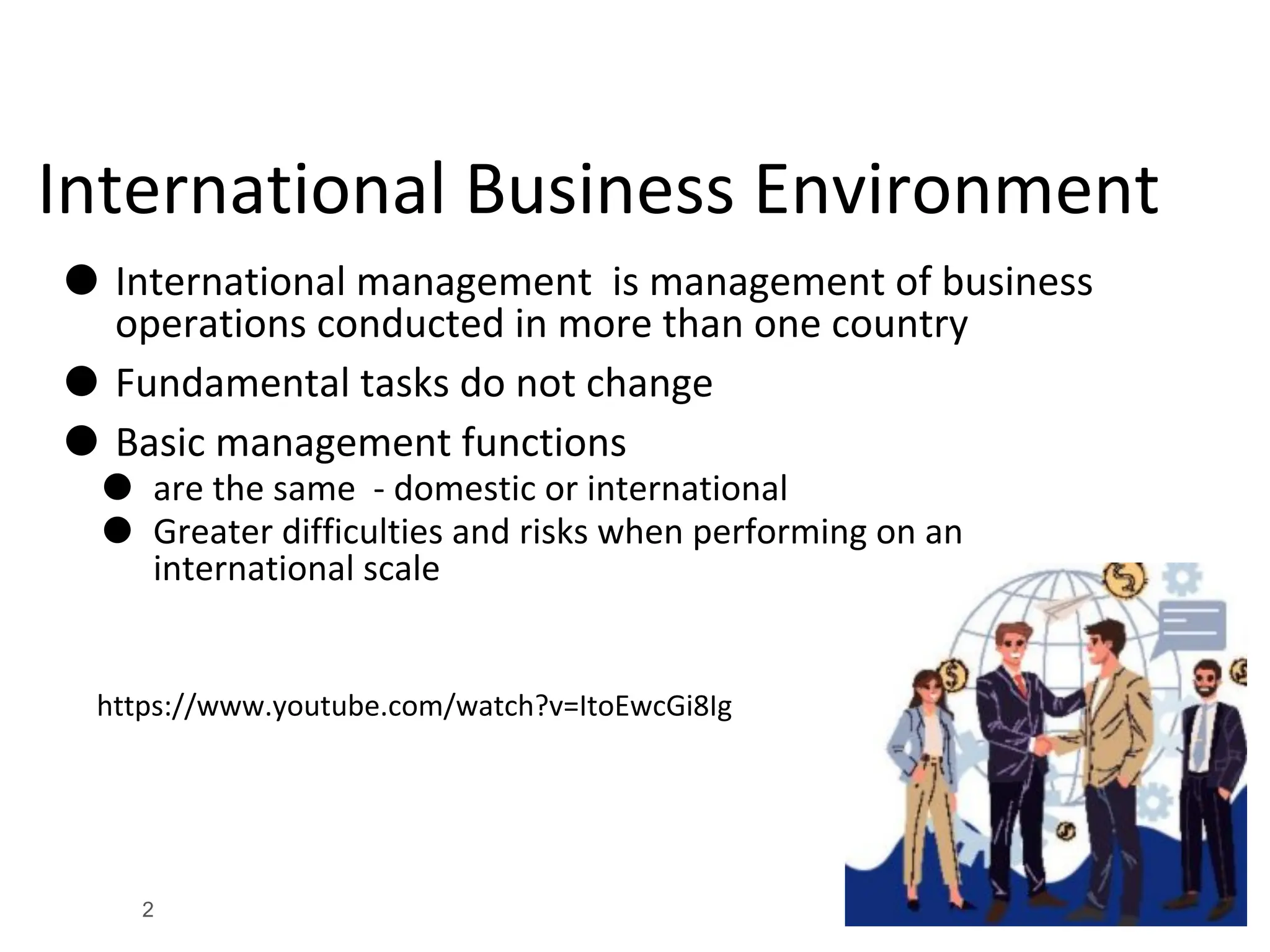 IB Environment PPT of International Business | PPT