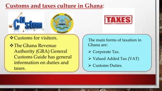 Ibe presentation on ghana culture | PPTX