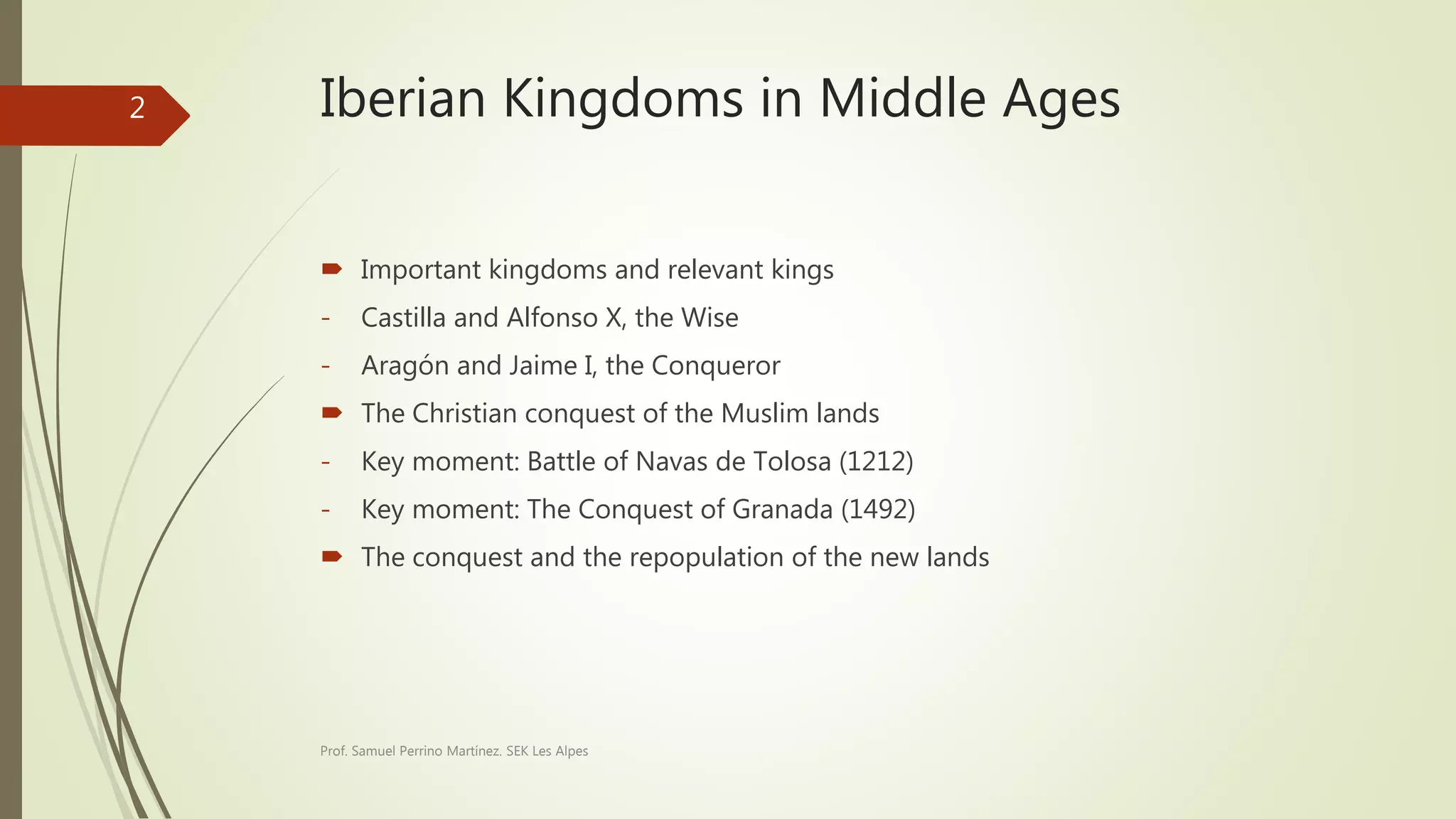 Iberian Christian Kingdoms in Middle Ages | PPTX