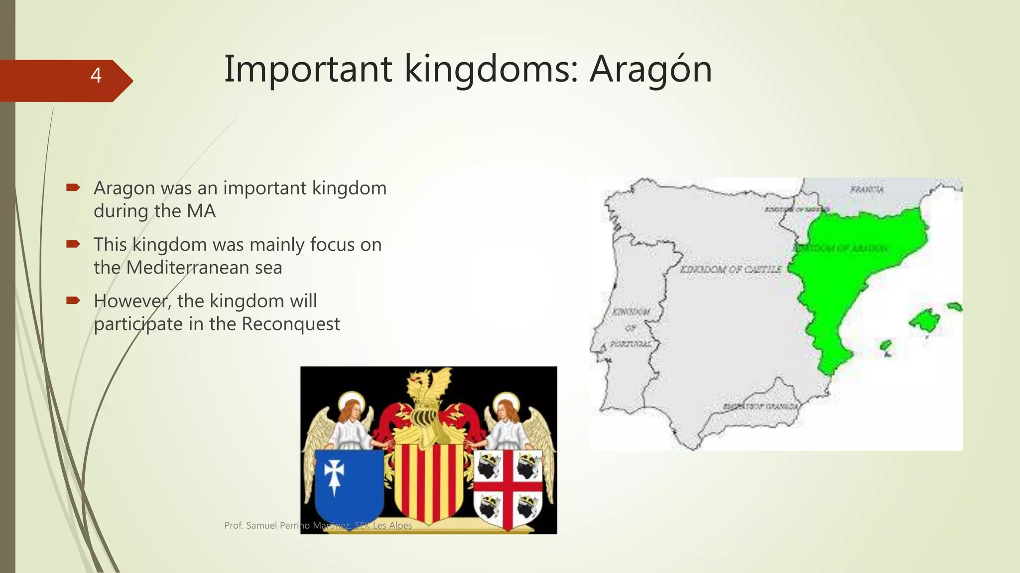 Iberian Christian Kingdoms in Middle Ages | PPTX