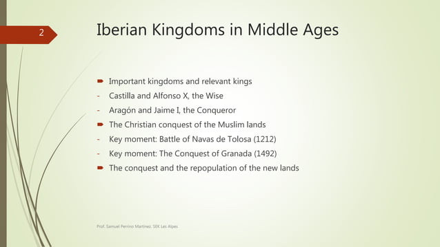 Iberian Christian Kingdoms in Middle Ages | PPT