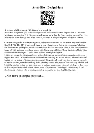 Ib Essay Example | PDF