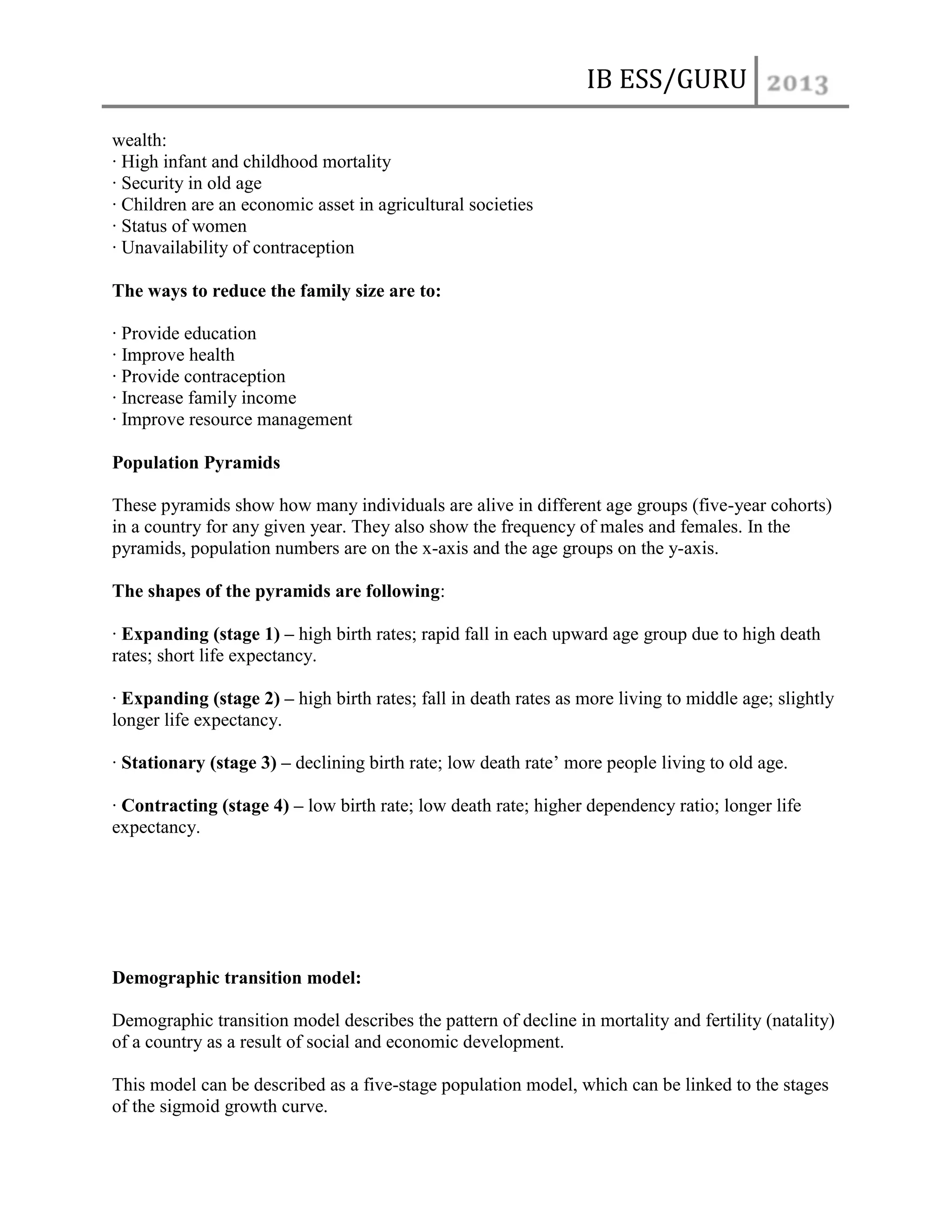 Ib ess exam notes | PDF