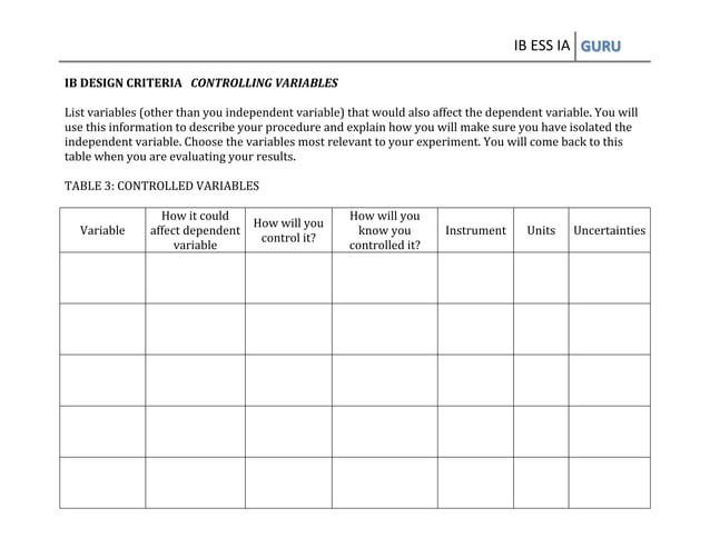 Ib ess guidelines for lab design | PDF