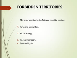 FDI IN INDIA PPT | PPTX