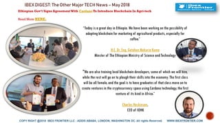 Ibex digest H1 2018 tech &startup investment - Ethiopia report | PDF ...