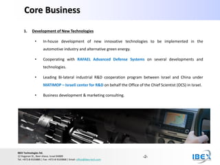 IBEX Technologies Profile English@240912 | PDF