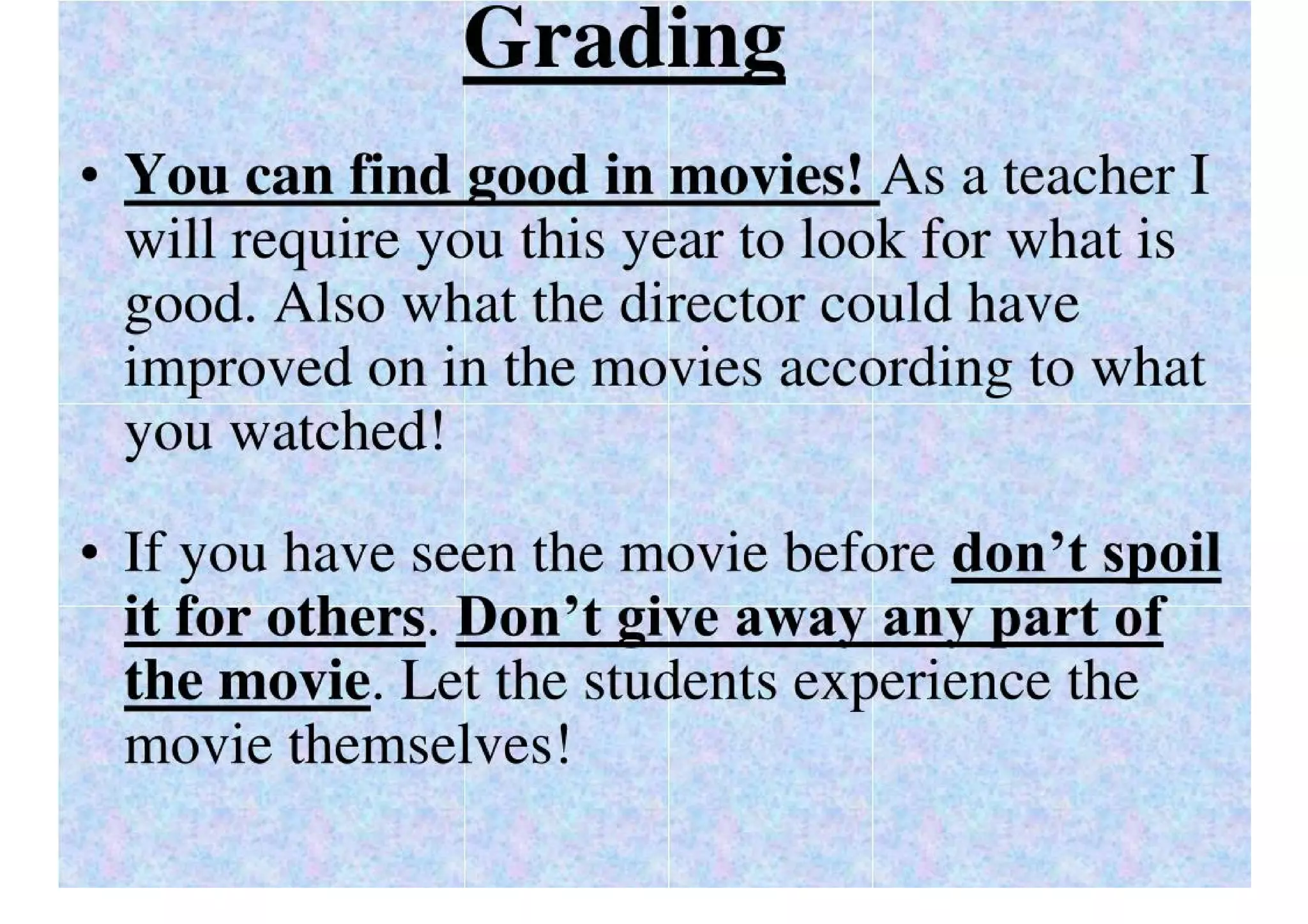 IB Film Study | PDF