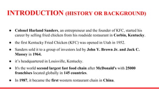 KFC In Norway (Reentry Of KFC In Norway) | PPTX