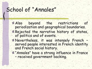 C5 - Schools of History | PPT