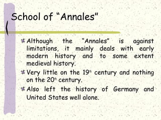 C5 - Schools of History | PPT