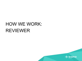 Code review process with JetBrains UpSource | PPT