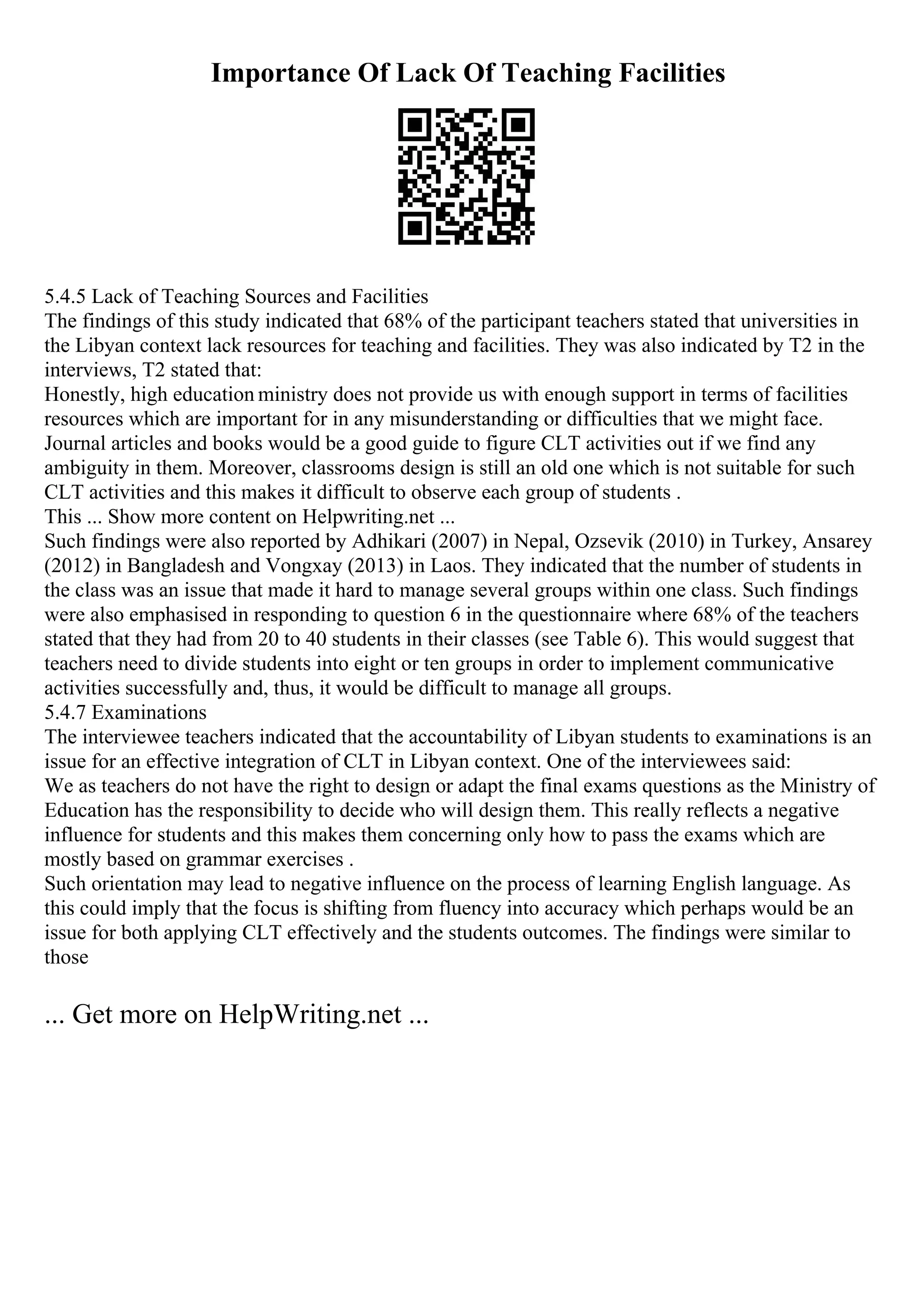 Ib Geography Extended Essay Marking Criteria | PDF