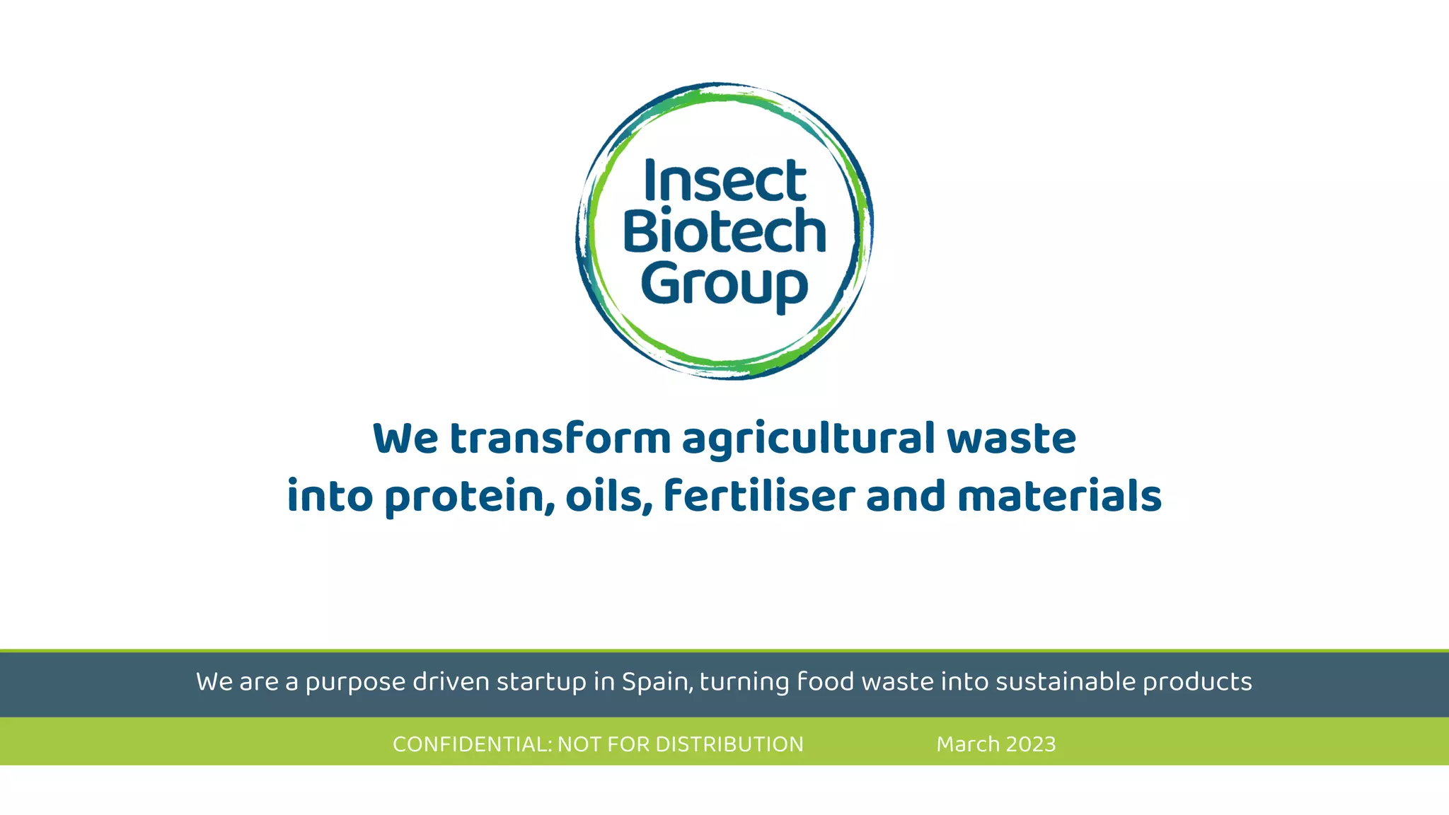 Introduction to the InsectBioTech Group | PDF
