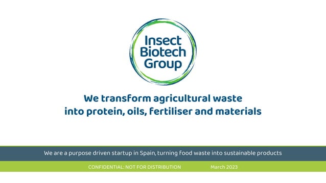 Introduction to the InsectBioTech Group | PPT