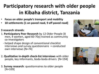 Making new connections: transport, mobilities and mobile phones in sub ...