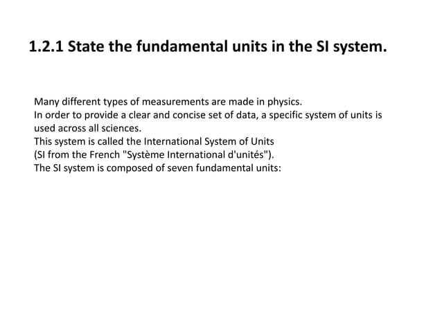 Ib grade 11 physics lesson 1 measurements and uncertainities | PPTX