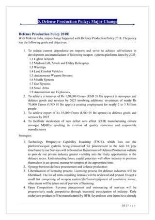 Global Defense: Make in India Impact | PDF