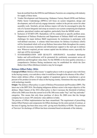 Global Defense: Make in India Impact | PDF