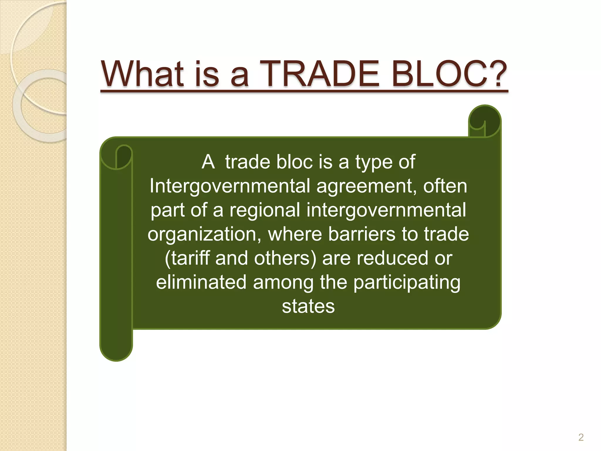 Major Trade Blocks | PPTX | Currencies | Economy