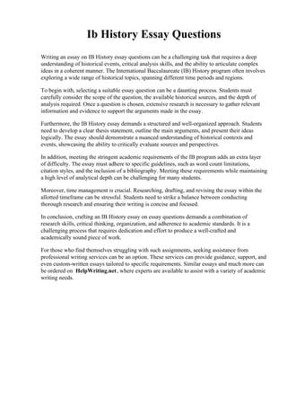 Ib History Essay Questions.pdf