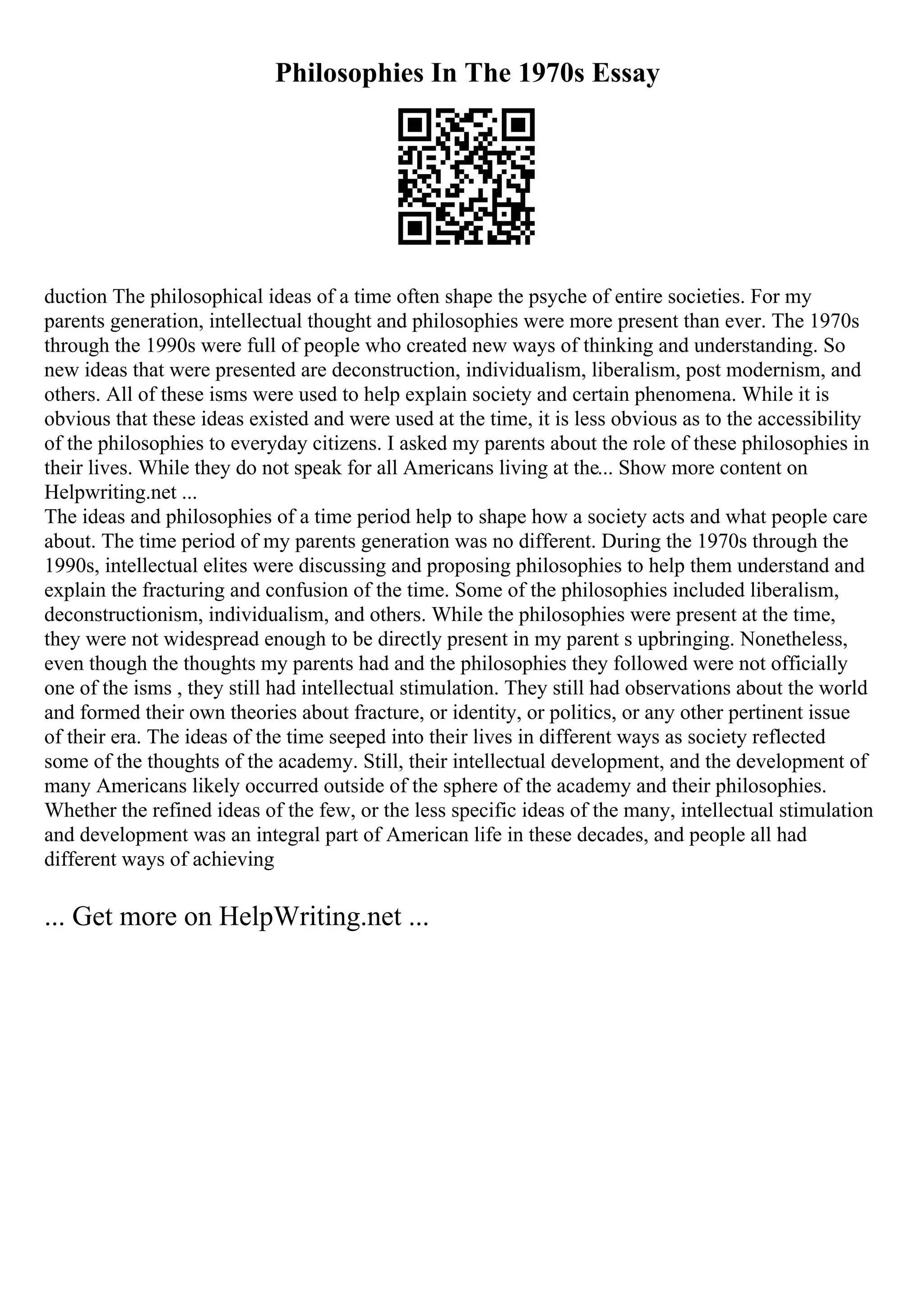 Ib History Extended Essay Example | PDF