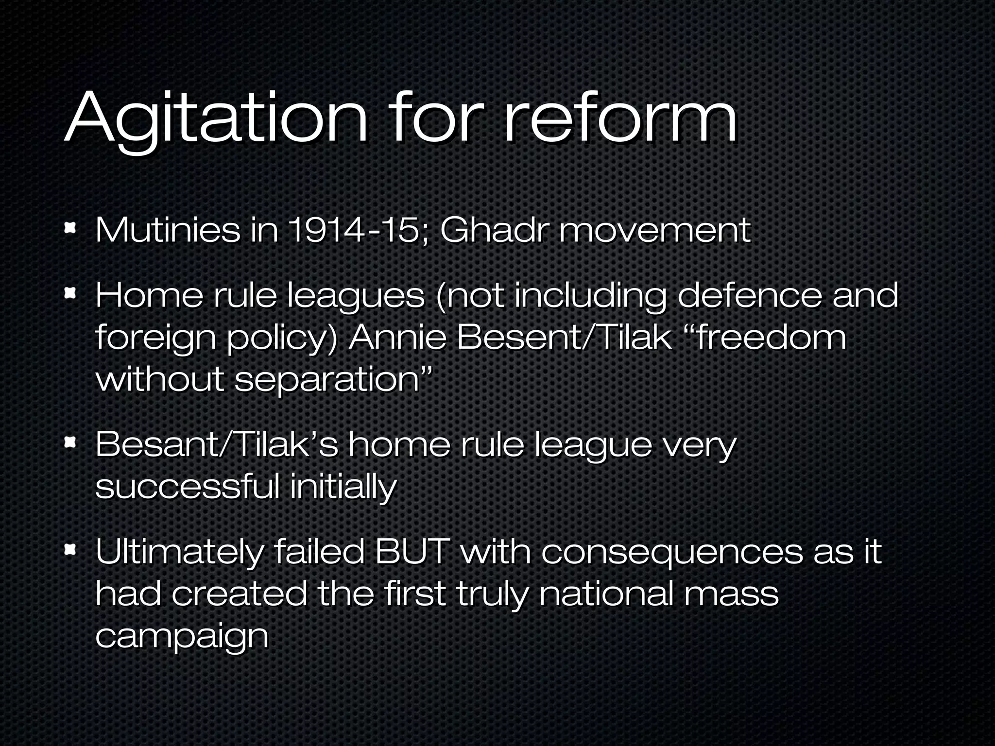 Ib hl govt of india act 1919 | PPT