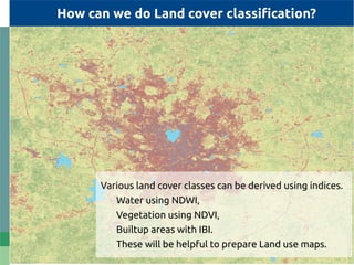 Index based built up index using satellite data | PPT
