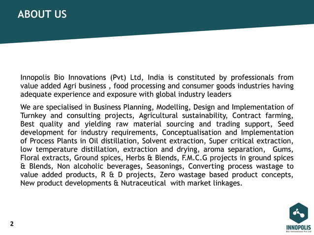 Spices Extraction | PDF