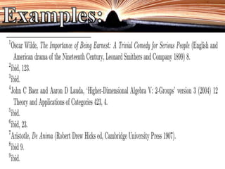 Ibid Footnotes | PPTX