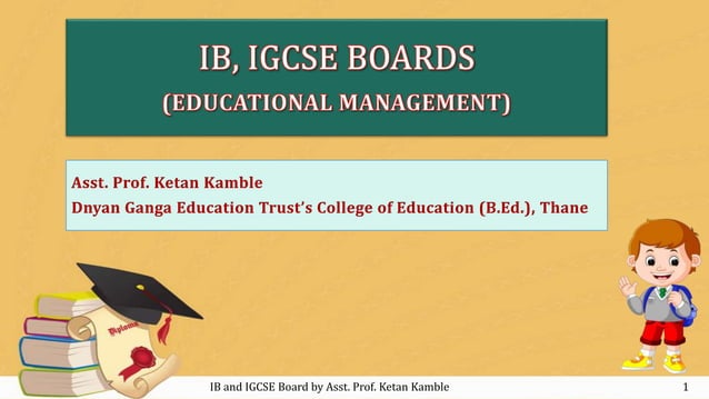 IB IGCSE BOARD | PPT