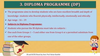 IB IGCSE BOARD | PPT