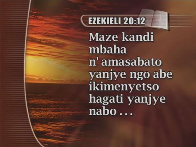 Ibihe biheruka N’ubuhanuzi.pptx