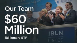 Ibillionaire Api Pitch Deck | PPT