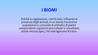 I biomi marini | PPTX