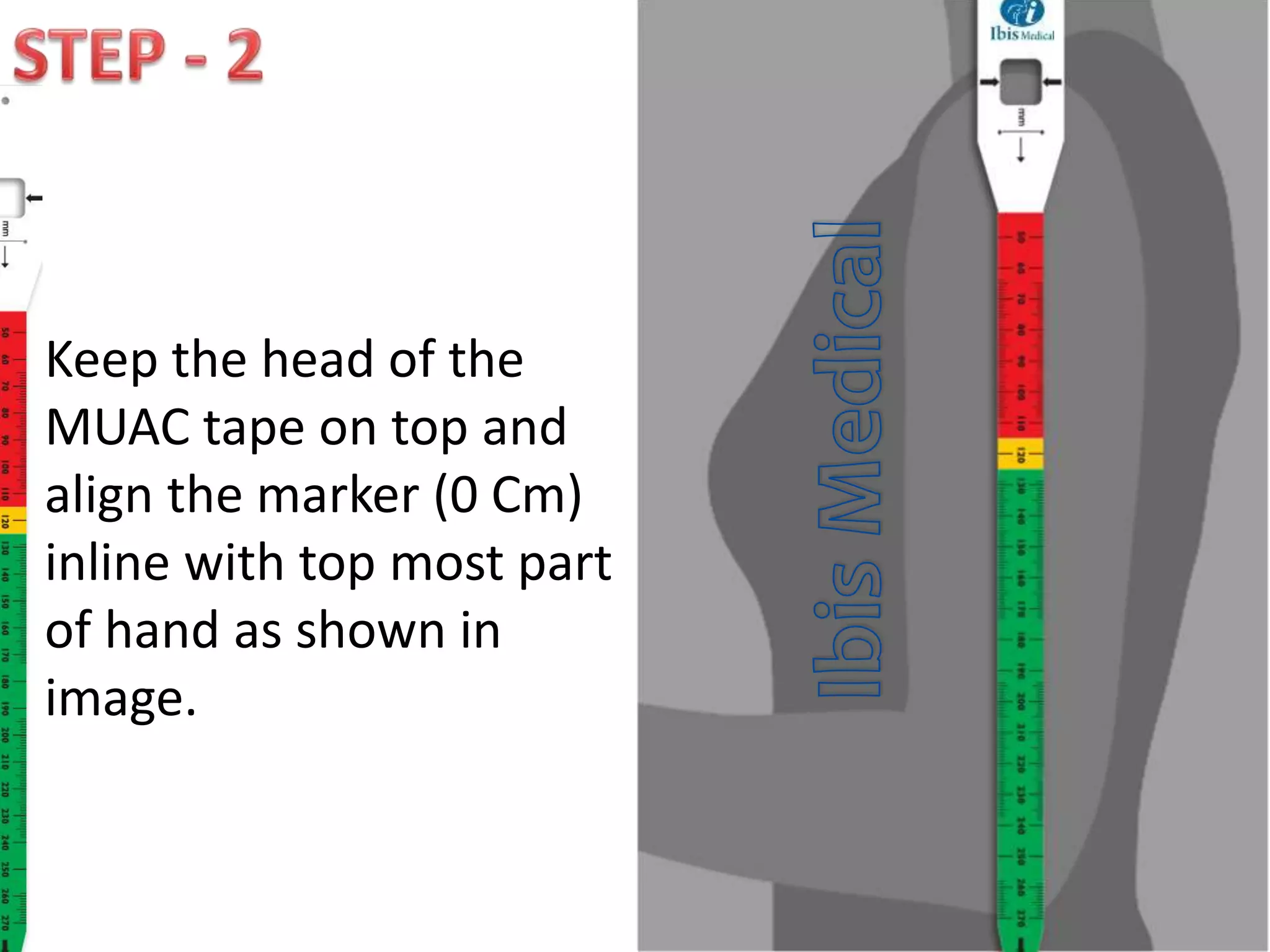 MUAC Tape an Introduction, How to Use MUAC tape ? | PPTX