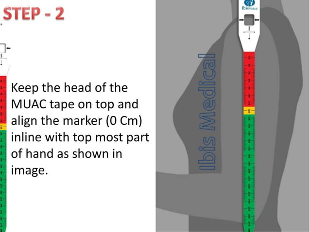 MUAC Tape an Introduction, How to Use MUAC tape ? | PPTX | First Aid ...