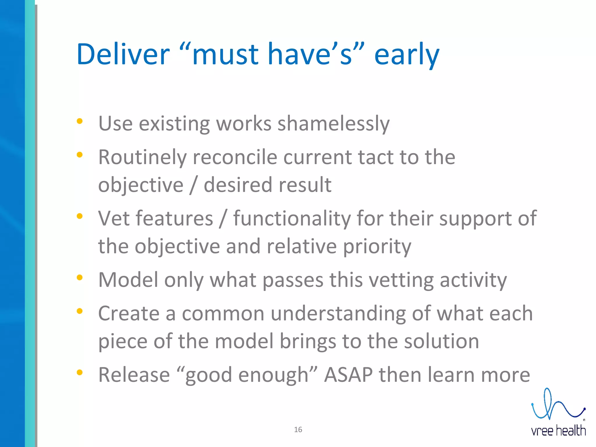 Get faster results and more business value the Vree way | PPT