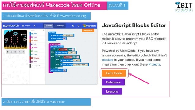 iBIT CIRCLE Programming Robot with microbit | PPTX