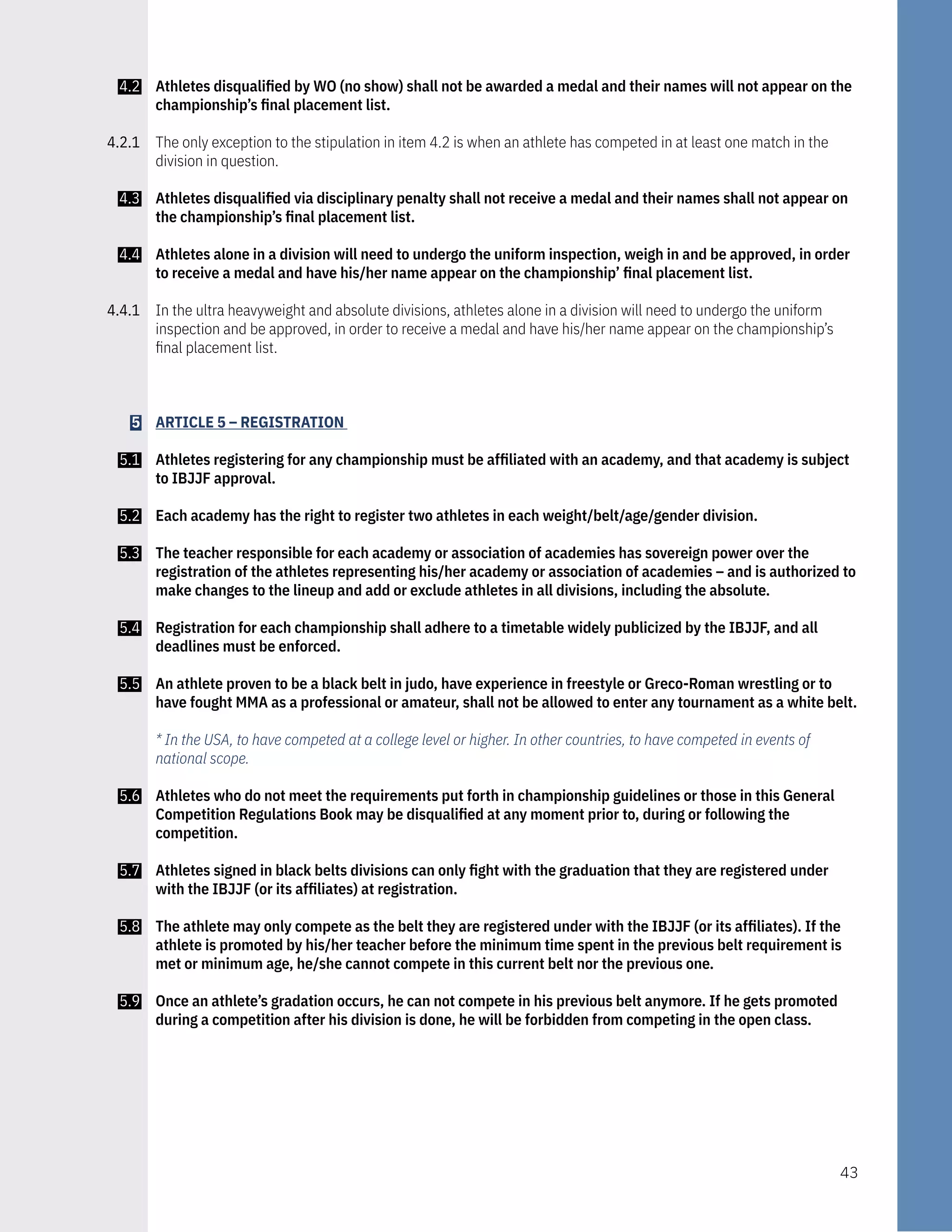 Ibjjf rules book_v5.1.1_en-us | PDF