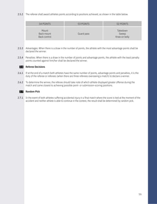 Ibjjf rules book_v5.1.1_en-us | PDF