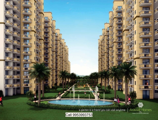 E brochure-gls-arawali-homes-sohna-gurgaon | PPT