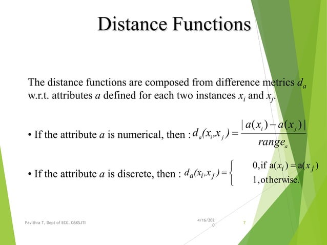 Instance Based Learning in Machine Learning | PPT | Computing ...