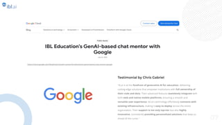 ibl.ai | AI Mentor | Higher Education | October 2024 | PPT