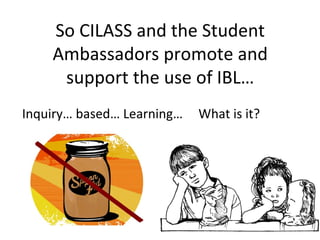 IBL and Skills Development | PPT