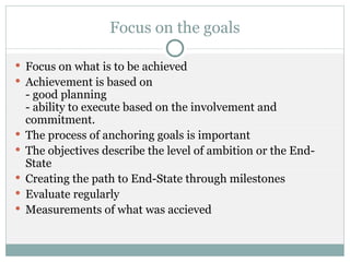 Intention based leadership | PPT