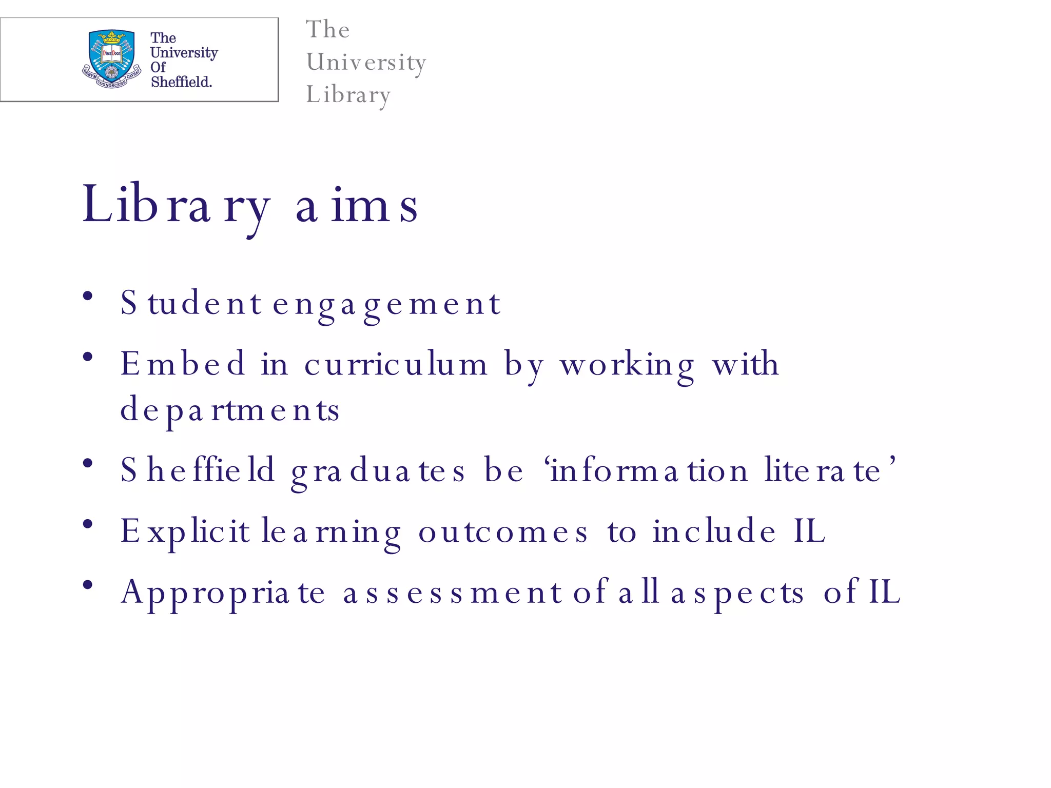 Assessing Information Literacy | PPT
