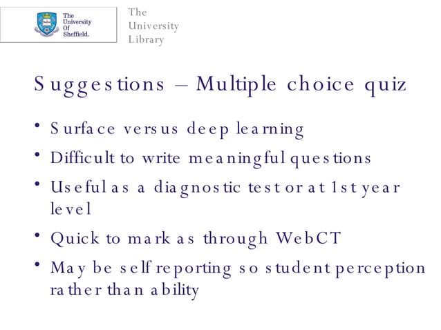 Assessing Information Literacy | PPT